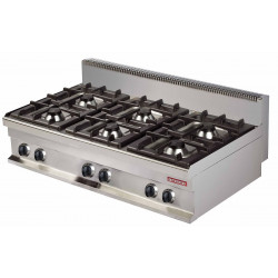 ARISCO GR731-S gas stove with 6 burners